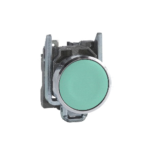 Schneider Electric Square D™ Harmony™ XB4BA35 Complete Non-Illuminated Pushbutton, 2.05 in, 1NO ...