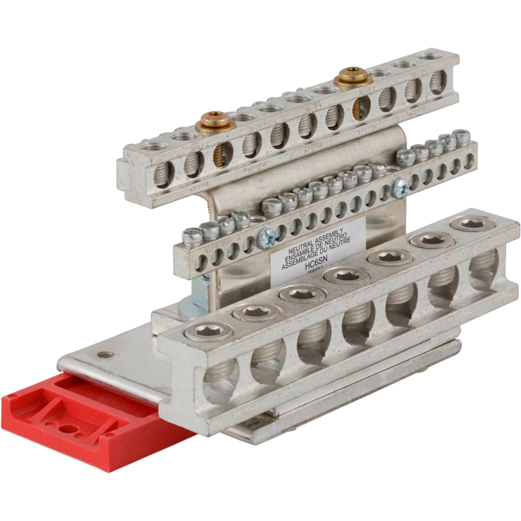 Square D™ I-Line™ HC6SN Panelboard Solid Neutral Assembly, 600 A ...