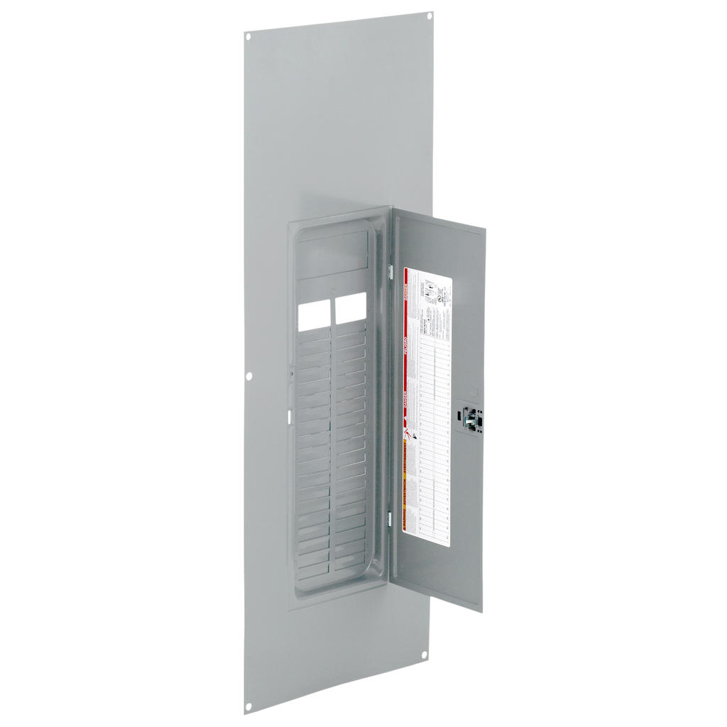 Square D™ QO® QOC40UF Load Center Cover, 15.44 in W x 1.3 in H, Flush ...