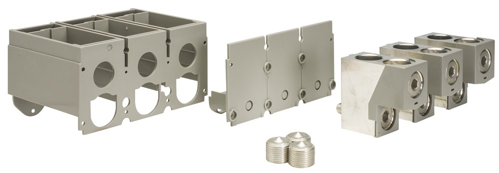 Square D™ Lug Kit, 2/0 AWG to 500 kcmil Al/2/0 AWG to 350 kcmil Cu ...