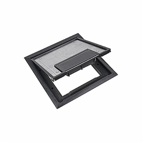 Steel City® 665-CST Floor Box Cover With 5/32 in Steel Plate, 9 in L x ...