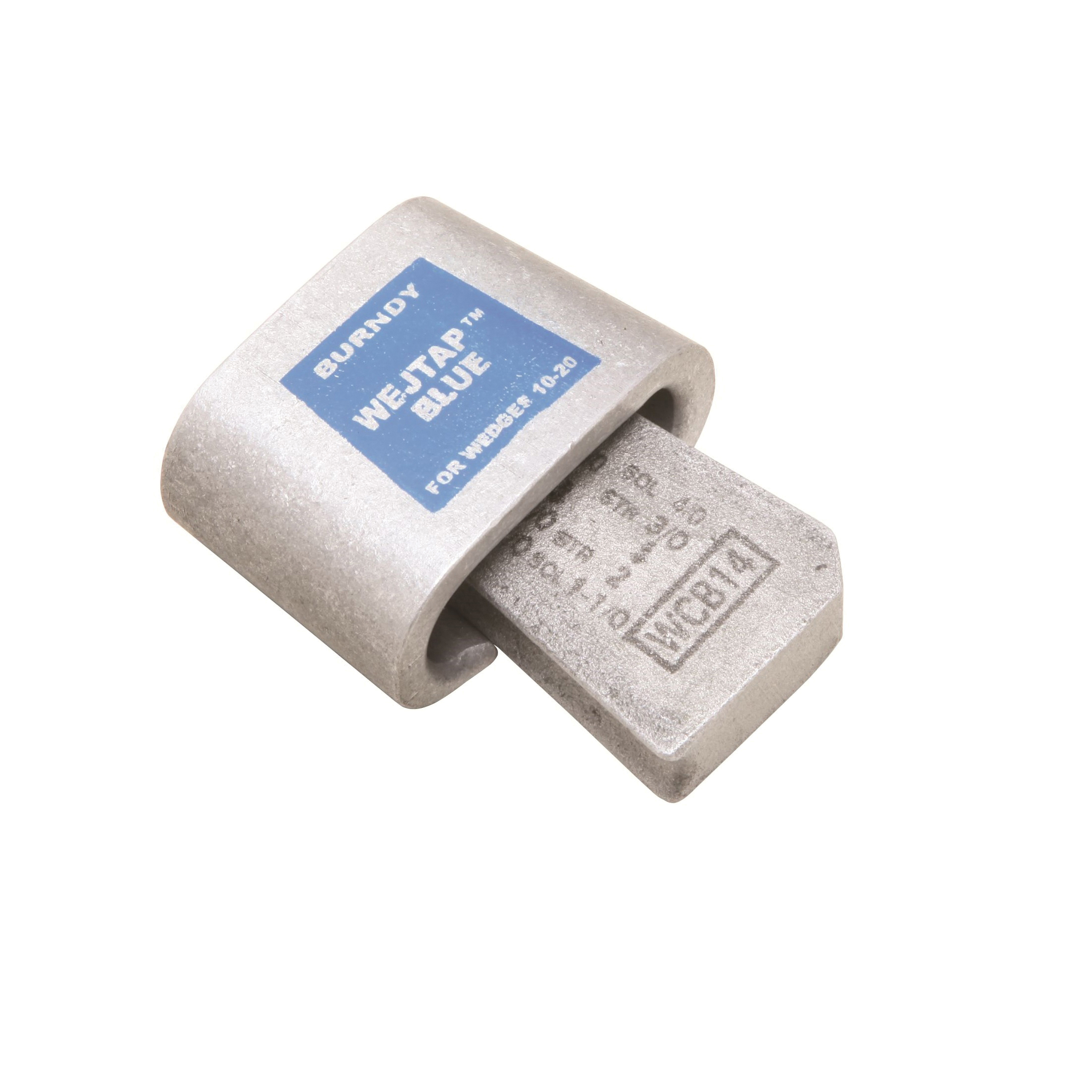 Burndy® Wejtap™ WCB10 Wedge Overhead Tap With Blue Booster, Aluminum ...