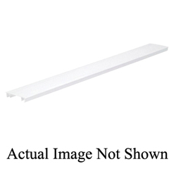 Panduit® FiberRunner® HC2BL6 Type HC Hinged Duct Cover, 6 ft L x 2.29 ...