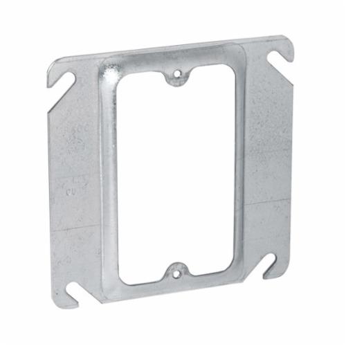 Raco® 773 Square Box Cover, 4 in L x 4 in W x 3/4 in D, Steel | Steiner ...