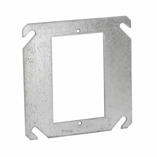 Raco® 787 Blank Flat Square Box Cover, 4 in L x 4 in W x 0.06 in D ...