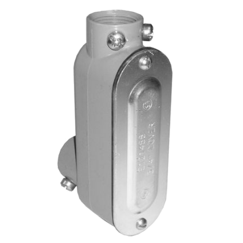 Appleton LB350DCG 3-1/2 Inch Type LB Aluminum Threaded Conduit Body, Cover and Gasket | Steiner ...