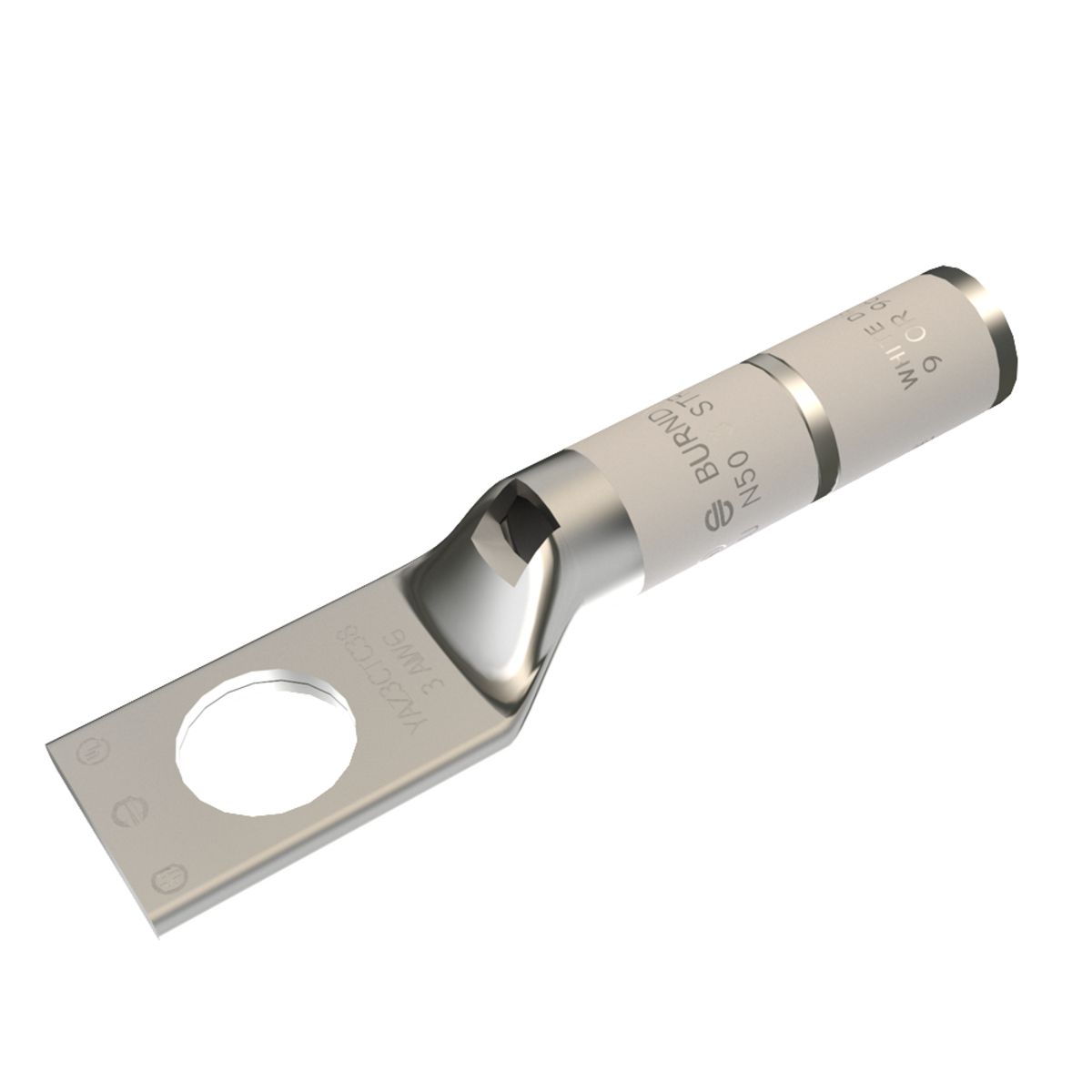 Burndy® YAZ3CTC12 HYLUG™ YAZ 1-Hole Non-Insulated Compression Lug With ...