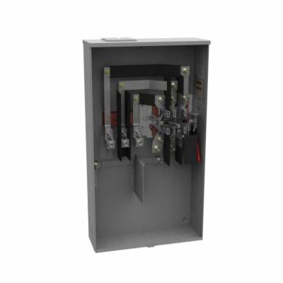 Milbank® U2594-X-K7 Ring Less Meter Socket, 600 VAC, 320 A, 3 Phase ...