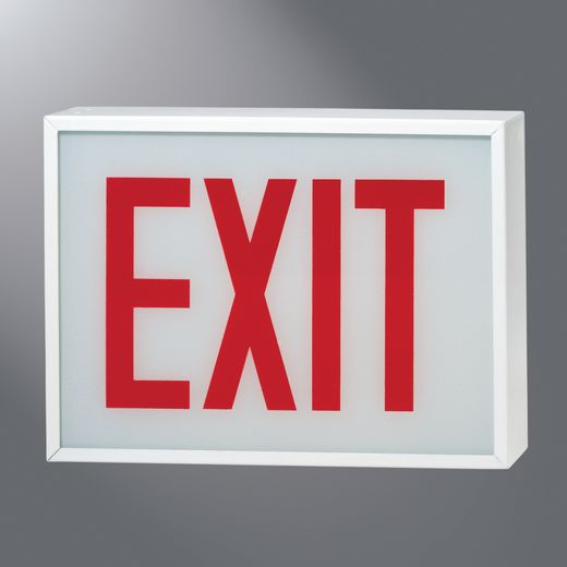 Sure-Lites CHX71-STAIR Exit Sign, LED Lamp, 120/277 VAC | Steiner ...