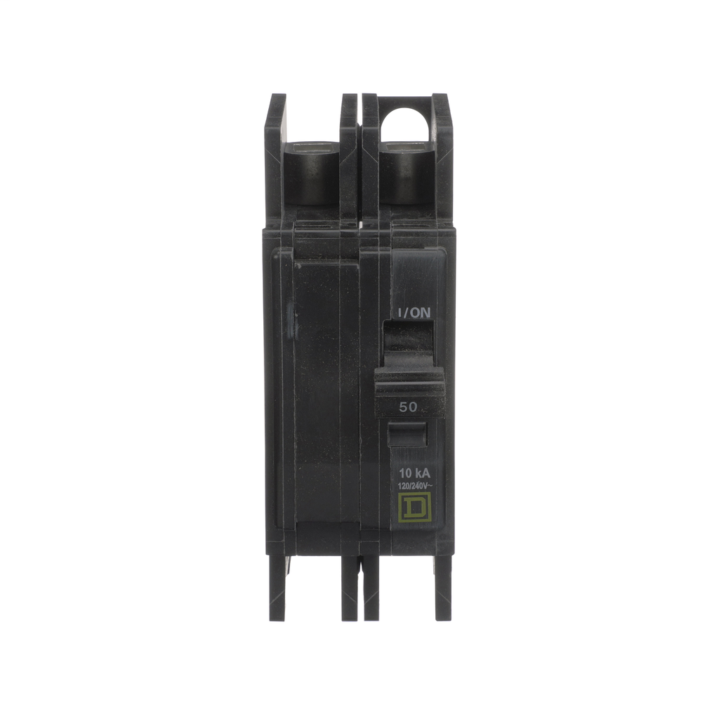 Square D™ QOU Type QOU Miniature Circuit Breaker, 120/240 VAC/48 VDC ...