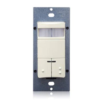 Decora® ODS0D-IDT 1-Pole Dual Relay Wall Mount Occupancy Sensor, 120 ...
