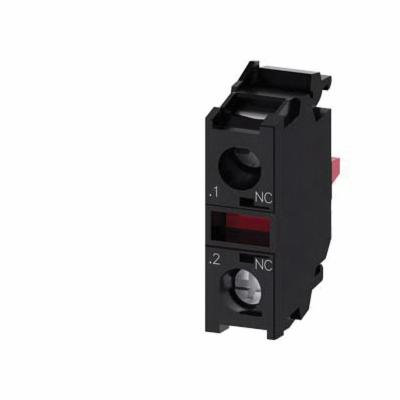 Siemens 3SU1400-1AA10-1CA0 Contact Module With Contact Element, 1NC, 10 ...