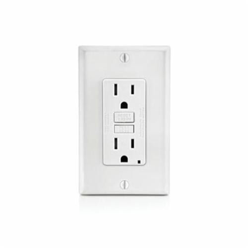 SmartlockPro® GFTR1-W Self-Test GFCI Receptacle, 125 VAC, 20 A, 2 Poles ...