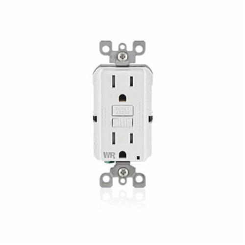 SmartlockPro® GFWT1-W Self-Test GFCI Receptacle, 125 VAC, 15 A, 2 Poles ...