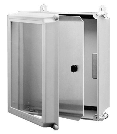 nVent HOFFMAN A10SPK8C A48Y Swing Out Panel Kit, For Use With 10 x 8 in ...