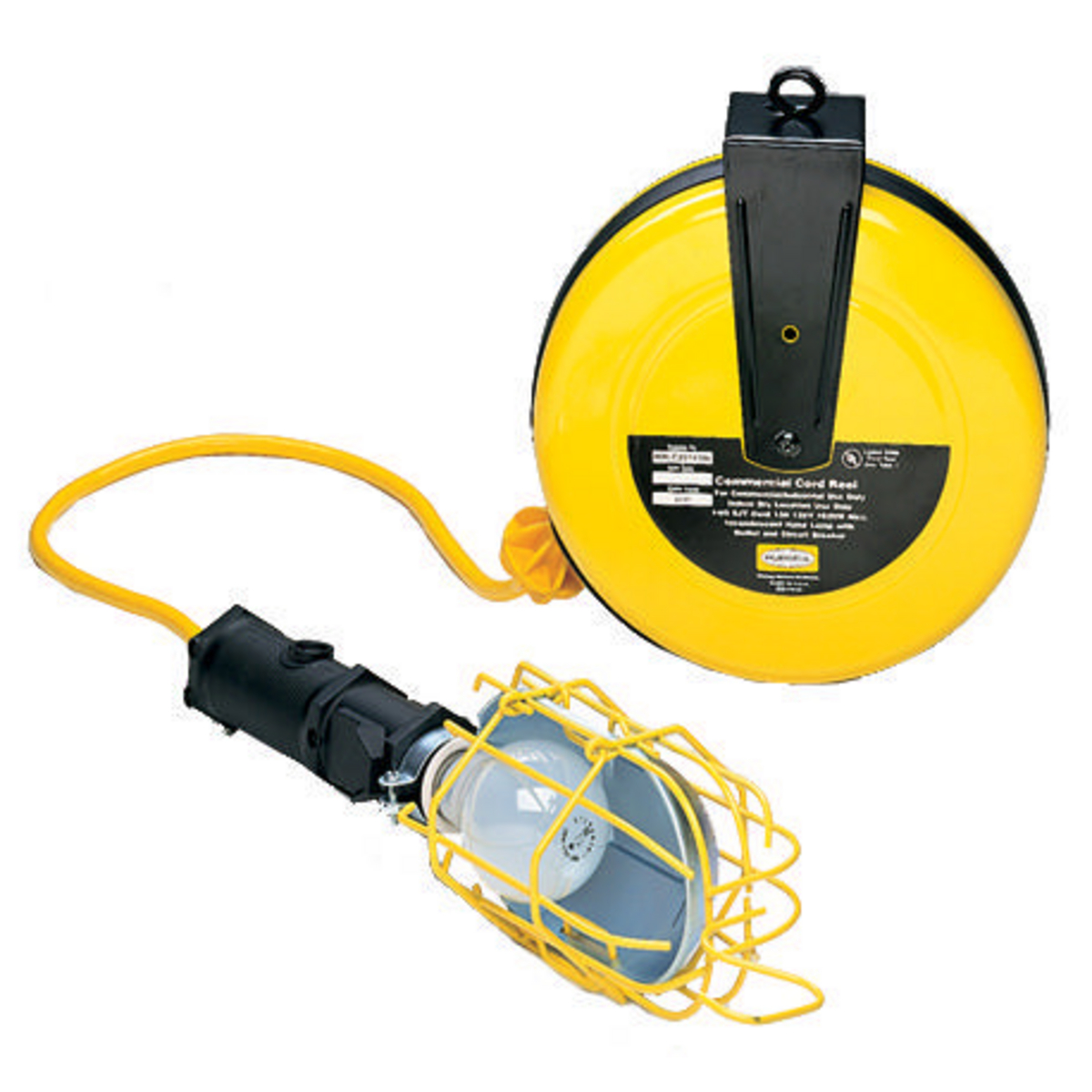 Hubbell® HBLC25143IN Commercial Lighted Cord Reel With Hand Lamp ...