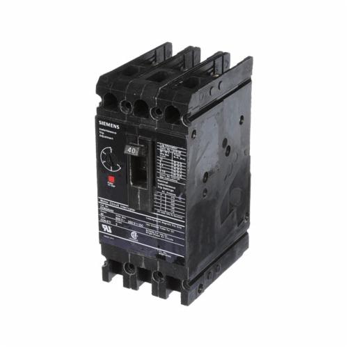 Sentron™ ED63A040 Molded Case Circuit Breaker, 600 VAC, 40 A, 18 kA ...