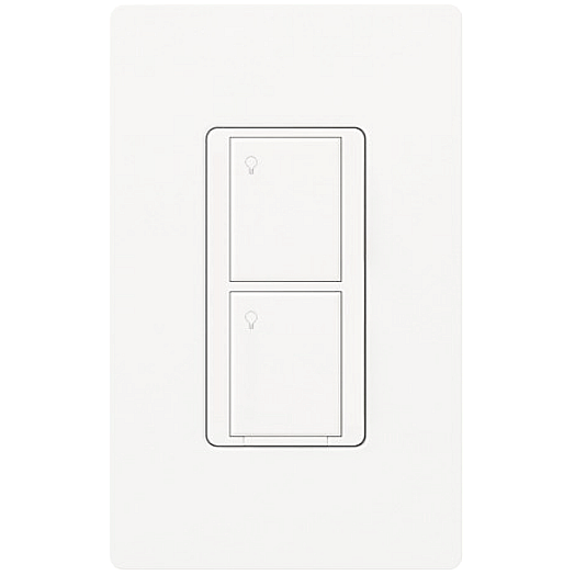 Caseta® PD-5WS-DV-WH 3-Way Electronic Wireless Lighting Control Switch ...