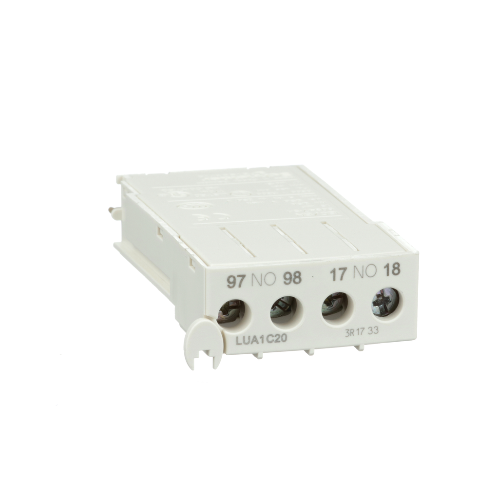 Schneider Electric TeSys™ LUA1C20 Auxiliary Contact, 250 VAC/VDC, 0.208 ...