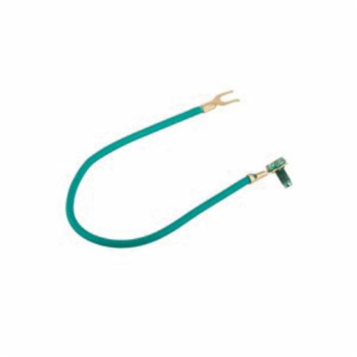 Raco® 993 Ground Pigtail, Insulated/Stranded Wire, 12 AWG Wire, 8 in L ...