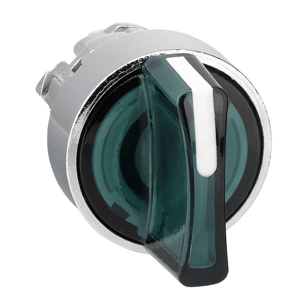 Schneider Electric ZB4BK1533 Harmony™ ZB4 Illuminated Selector Switch ...