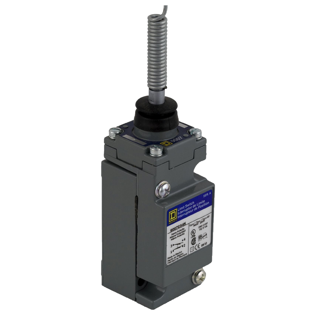 Telemecanique 9007C54K 9007 Heavy Duty Limit Switch, 600 VAC, 10 A ...