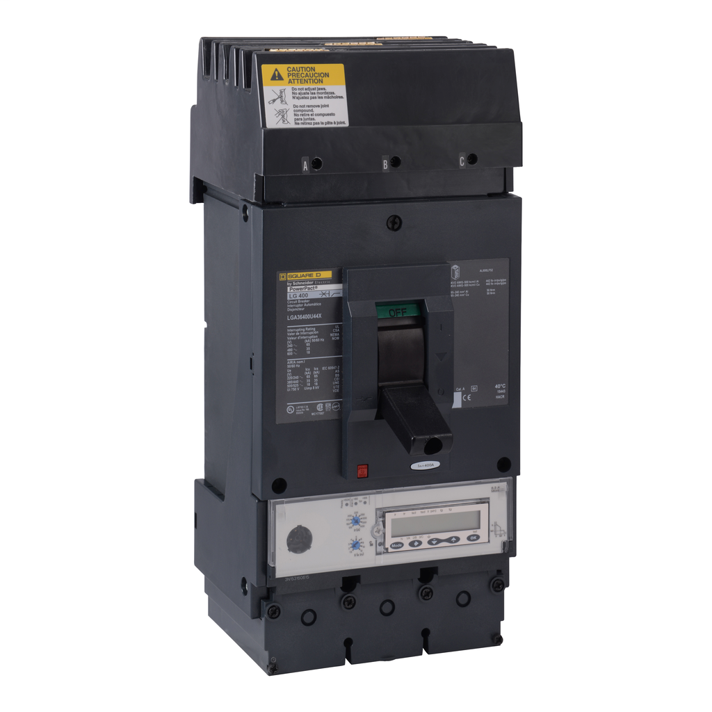 Square D™ LGA36600U44X MOLDED CASE CIRCUIT BREAKER 600V 600A | Steiner ...