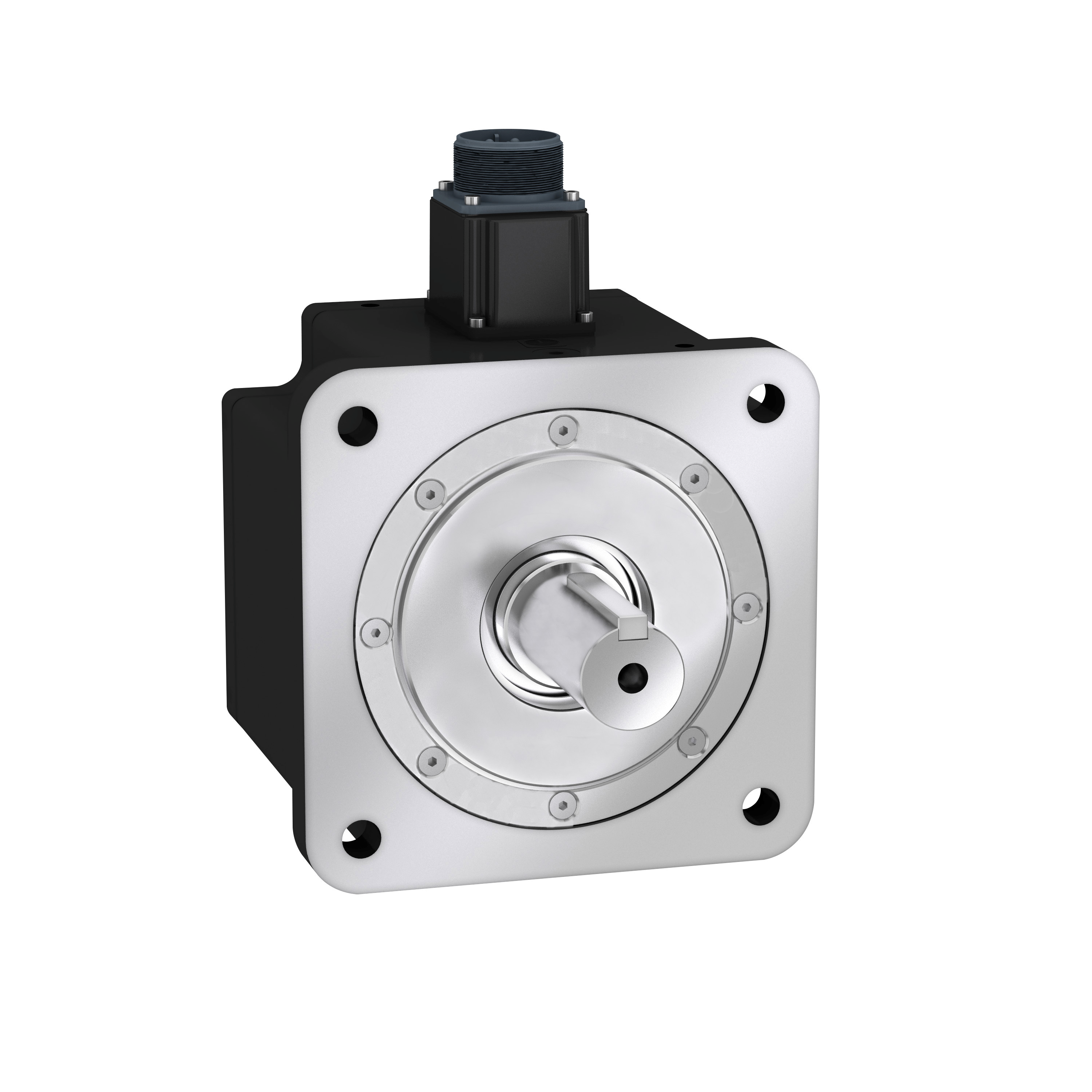 Square D™ BCH2MR3013CA6C 3-Phase Singleturn Keyed Shaft End Natural ...