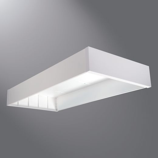 Metalux SK-24-WT Universal Commercial Surface Mounting Kit, Steel ...