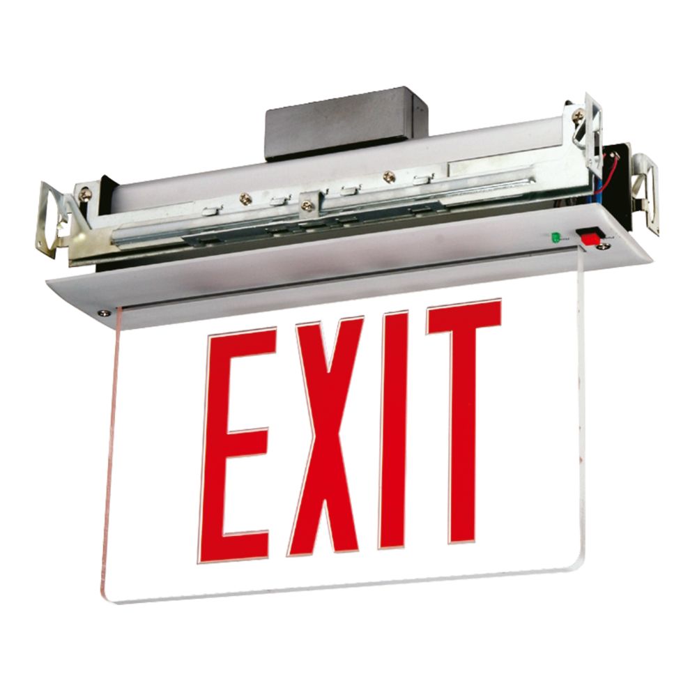Atlite Exit and Emergency HS1 1-Sided Self-Powered Exit Sign Housing ...