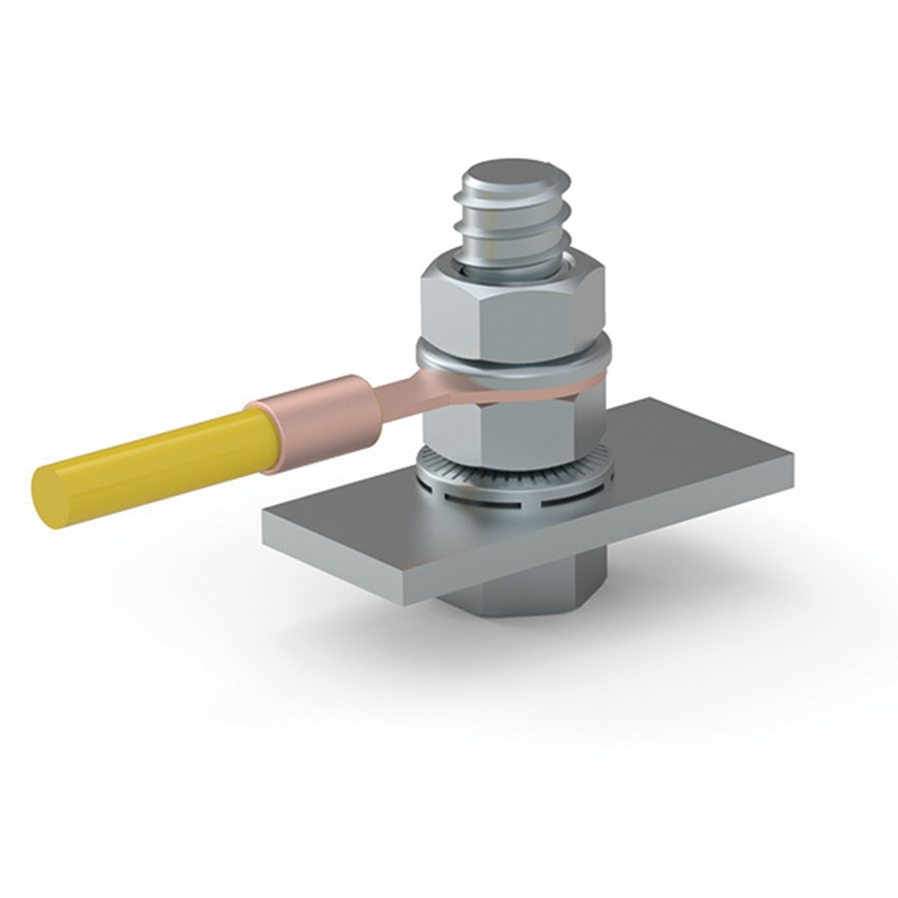 nVent HOFFMAN ECP08 Earthing Connection, For Use With Panels/Floor ...
