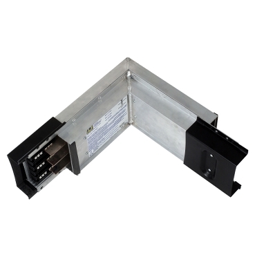 Square D™ CF2530GLFM16 3-Phase 4-Wire Flatwise Busway Elbow, 3000 A ...