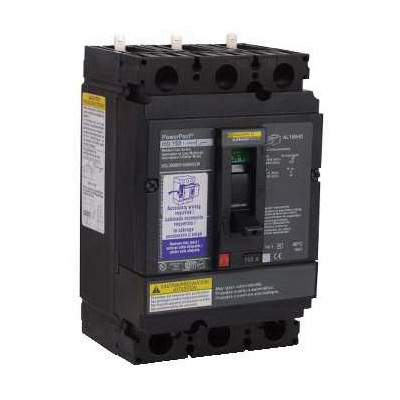 Square D™ HGL36100T Type HGL Complete Molded Case Circuit Breaker, 600 ...