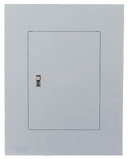 Square D™ NC86VFHR Hinged Ventilated Trim Front, 86 in L x 20 in W, For ...