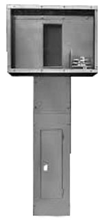 Square D™ NTX866 Cable Tray, For Use With NF Column Width Panelboard ...