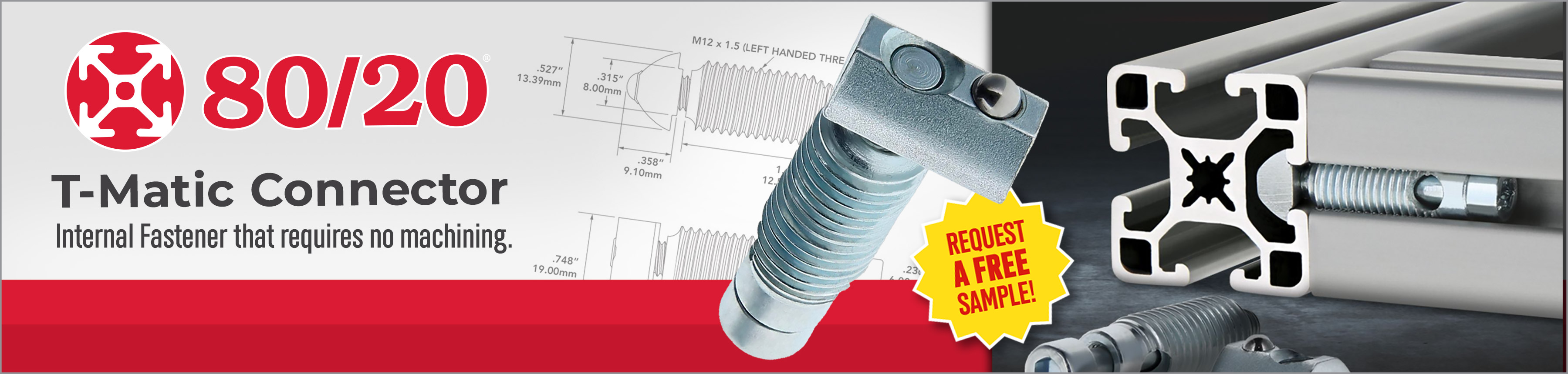 80/20 T-Matic Connector | Steiner Electric Company