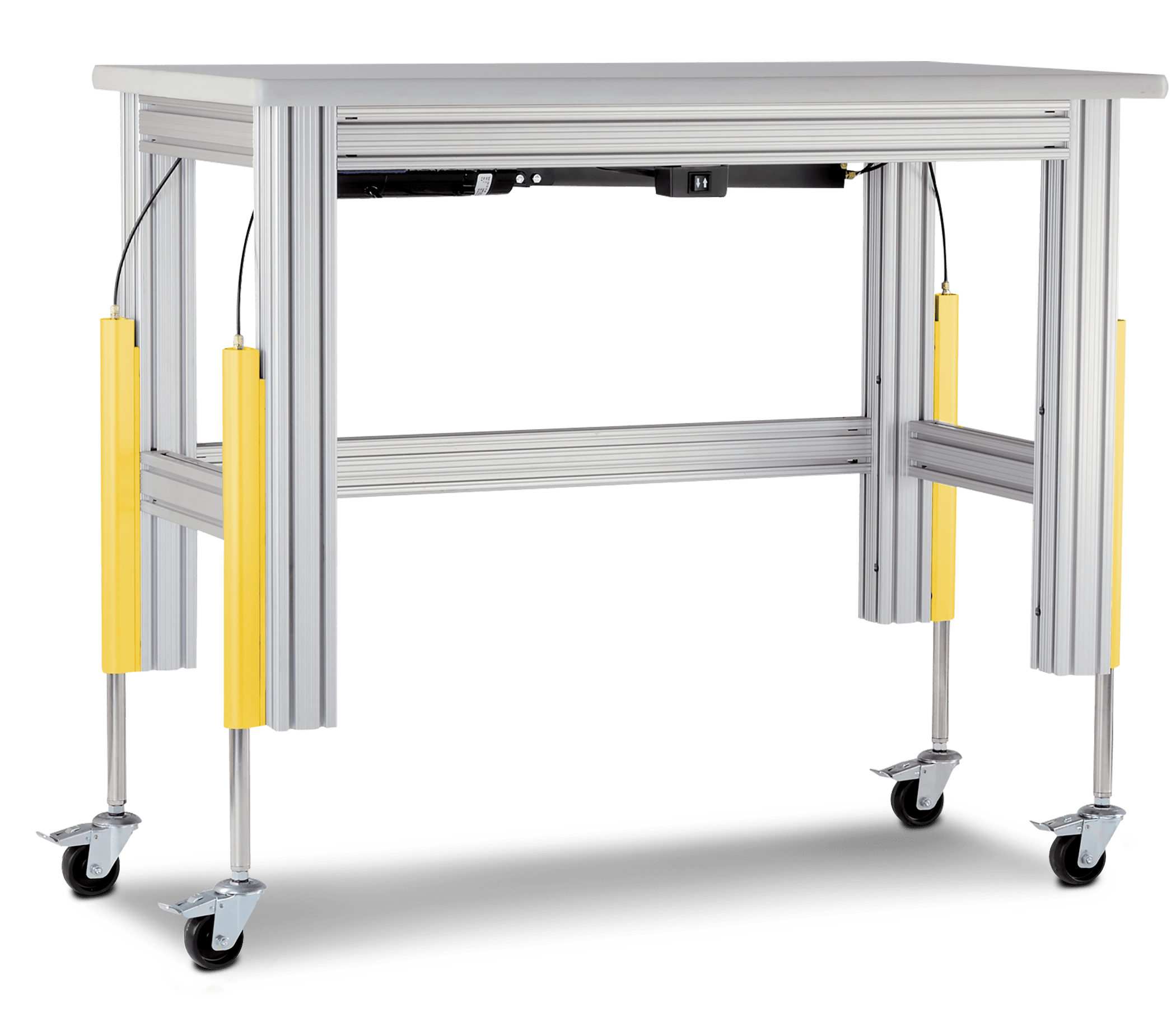 80/20 plus Bucher Hydraulics Dyna-Lift Custom Workstations | Steiner ...