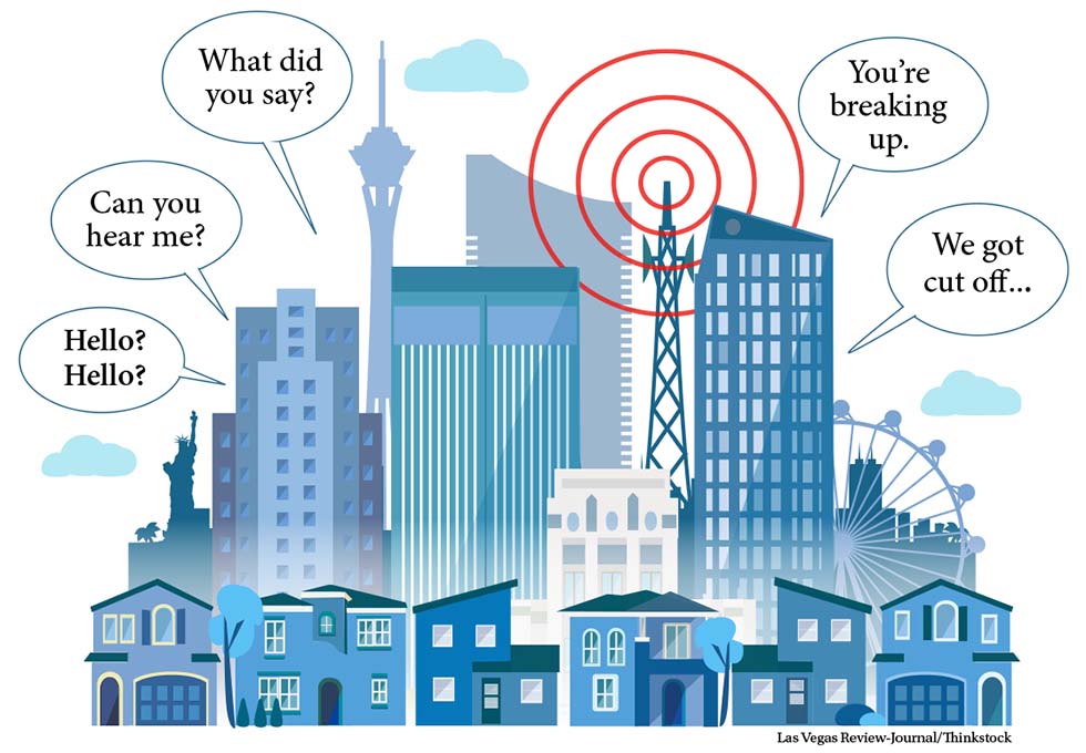 Dead spots remain for many cell customers in Las Vegas Valley | Business