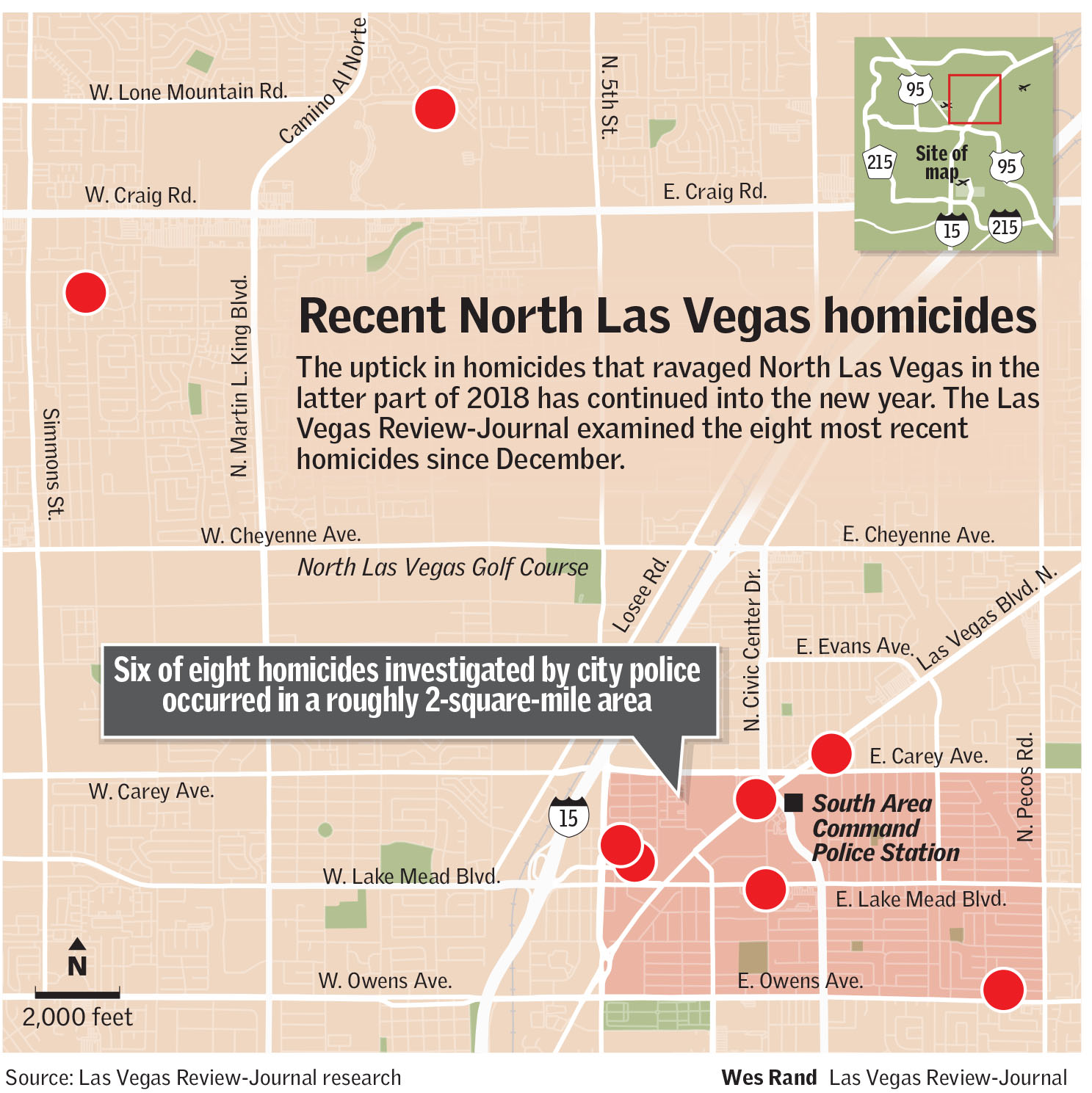 North Las Vegas Crime | Deadly zone sees 6 killings in recent weeks ...