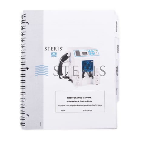 MAINT MANUAL ACU-SINQ COMPLETE ENDOSCOPE CLEANING P764336344 | Shop STERIS