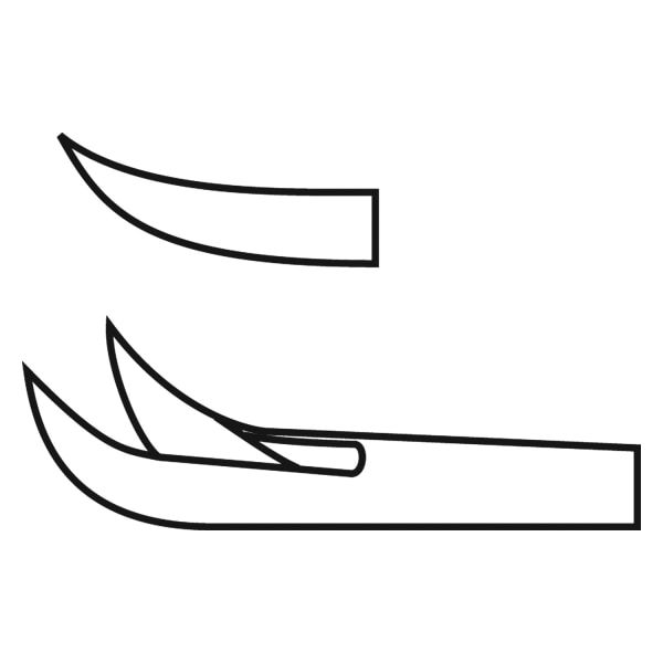 JAKO MICROLARYN SCISSR CVD RT BLDE 6MM 9-1/2IN BE2835 | Shop STERIS