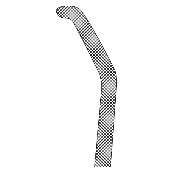 HARKEN CLAMP CVD JAW 6CM X-SERR 9-1/4IN CH6464 | Shop STERIS