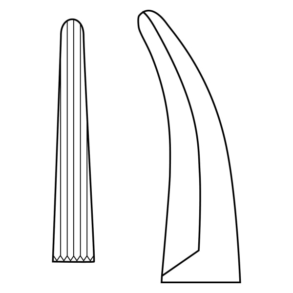 CLARK HYSTERECTOMY CLAMP OVER LGTH 12IN GL3310 | Shop STERIS