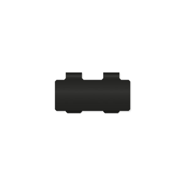 PLASTIC TRAY TAG CLIP 2.76 X 1.18 IN BLACK[10/PK] PT0409 | Shop STERIS