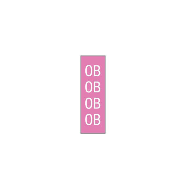 ID SHEET TAPE PINK / OB WHITE 0.25 INCH [1/ST] T50411 | Shop STERIS