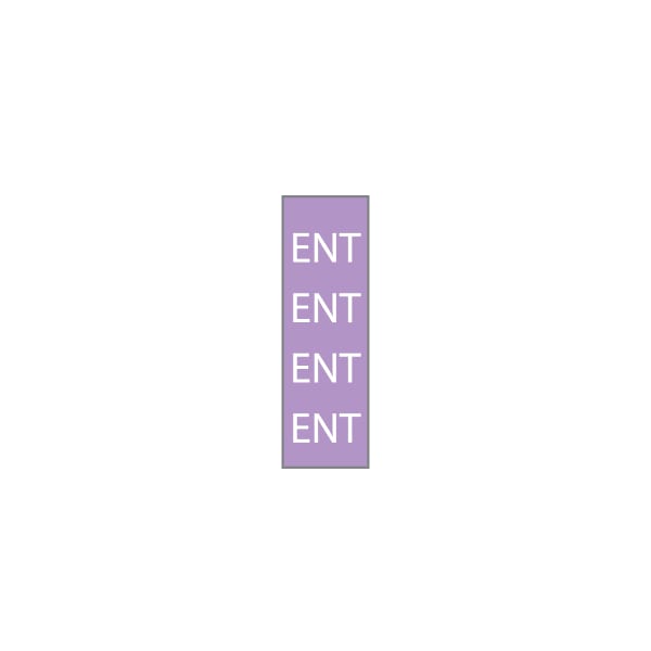 ID SHEET TAPE LAVENDER / ENT WHITE 0.25 INCH [1/ST] T60415 | Shop STERIS