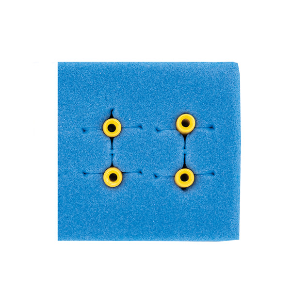 2 PAIRS OF YELLOW SUTURE CLAMP TAGS STERILE [5/BX] VB21215 | Shop STERIS