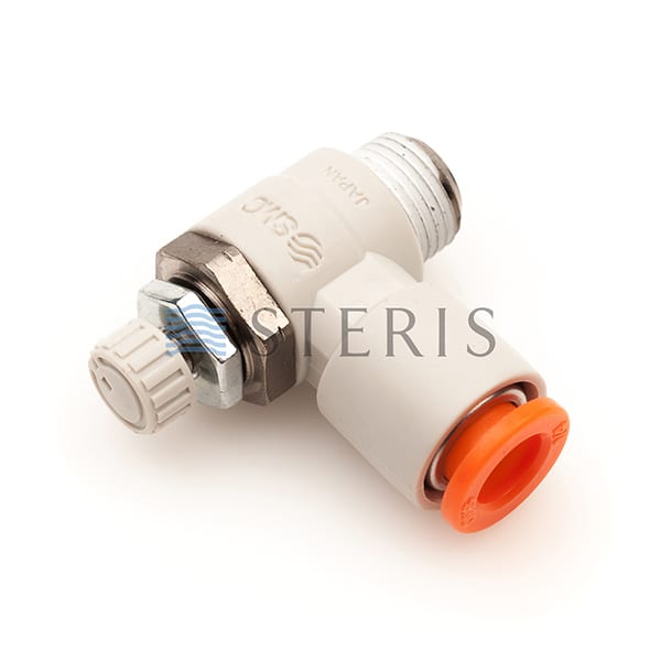 VALVE MICRO FLOW CONTROL 1/8"M X 1/4"OD P117024107 | Shop STERIS