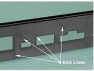 Knit Lines,Weld lines