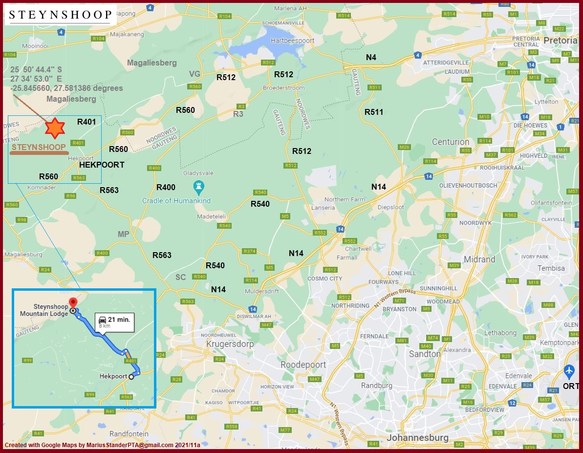 Directions - Steynshoop